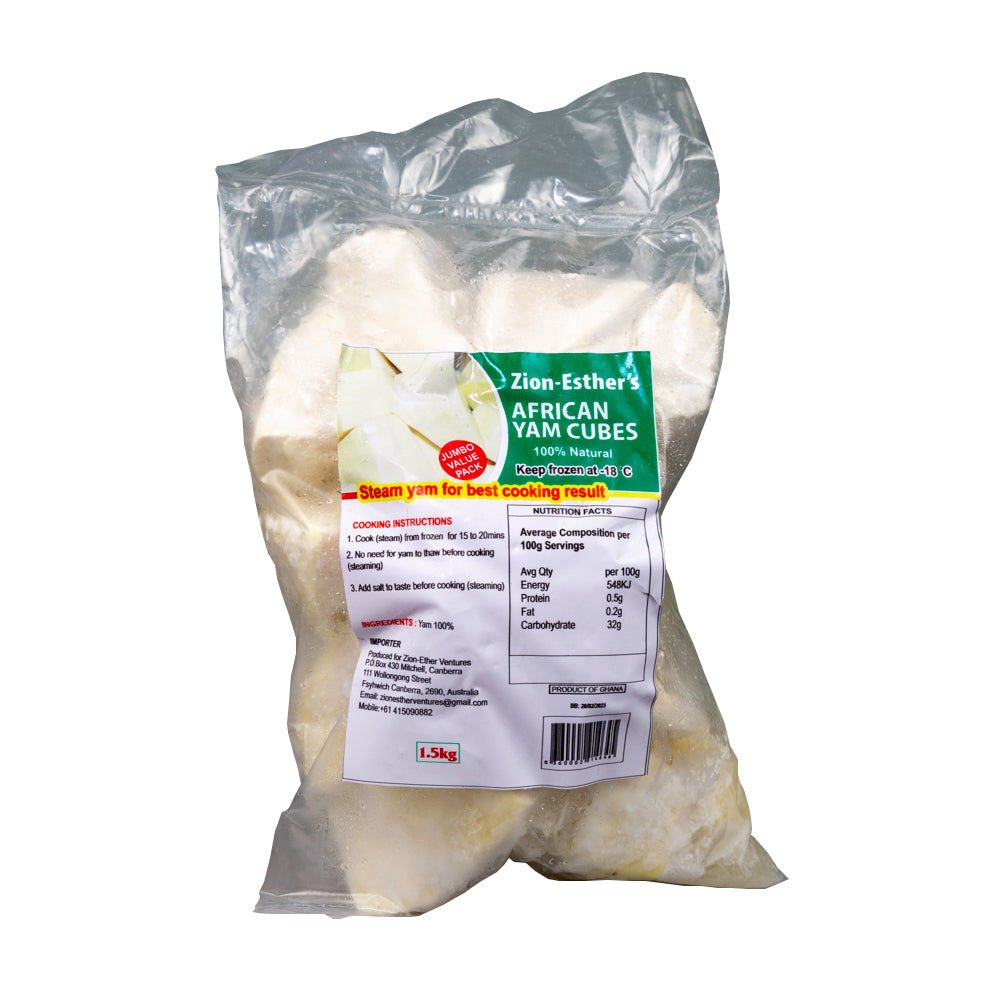 Frozen African Yam Cubes 2Kg – Latin Deli