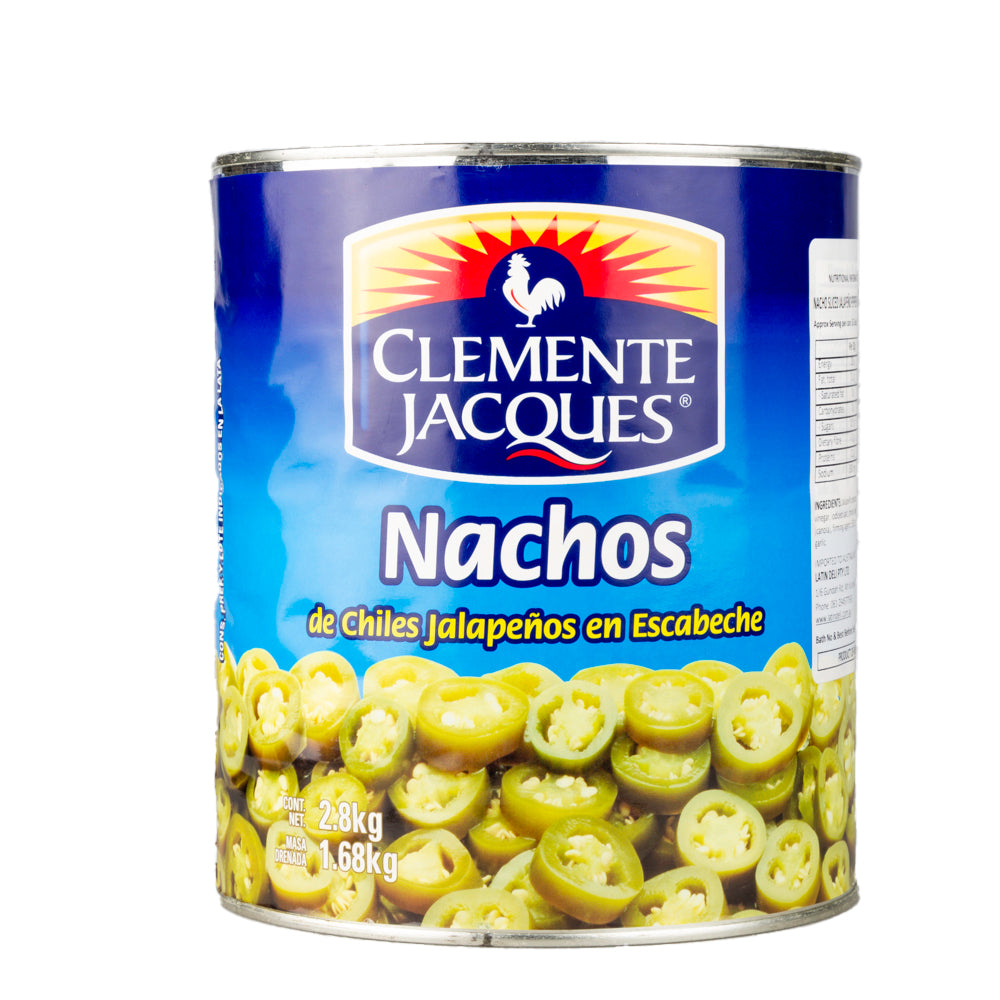 Clemente Jacques Nacho de Chile Jalapeños 2.8Kg – Latin Deli
