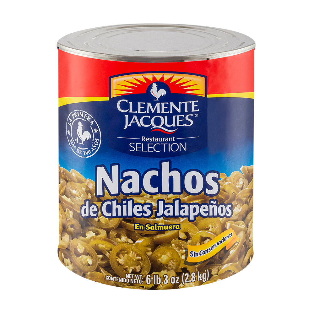 Clemente Jacques Nacho de Chile Jalapeños 2.8Kg – Latin deli