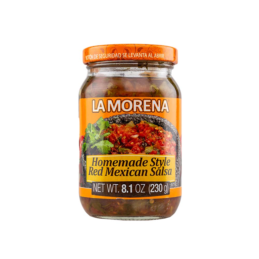 La Morena Homemade Style Red Mexican Sauce Jar 230g – Latin Deli