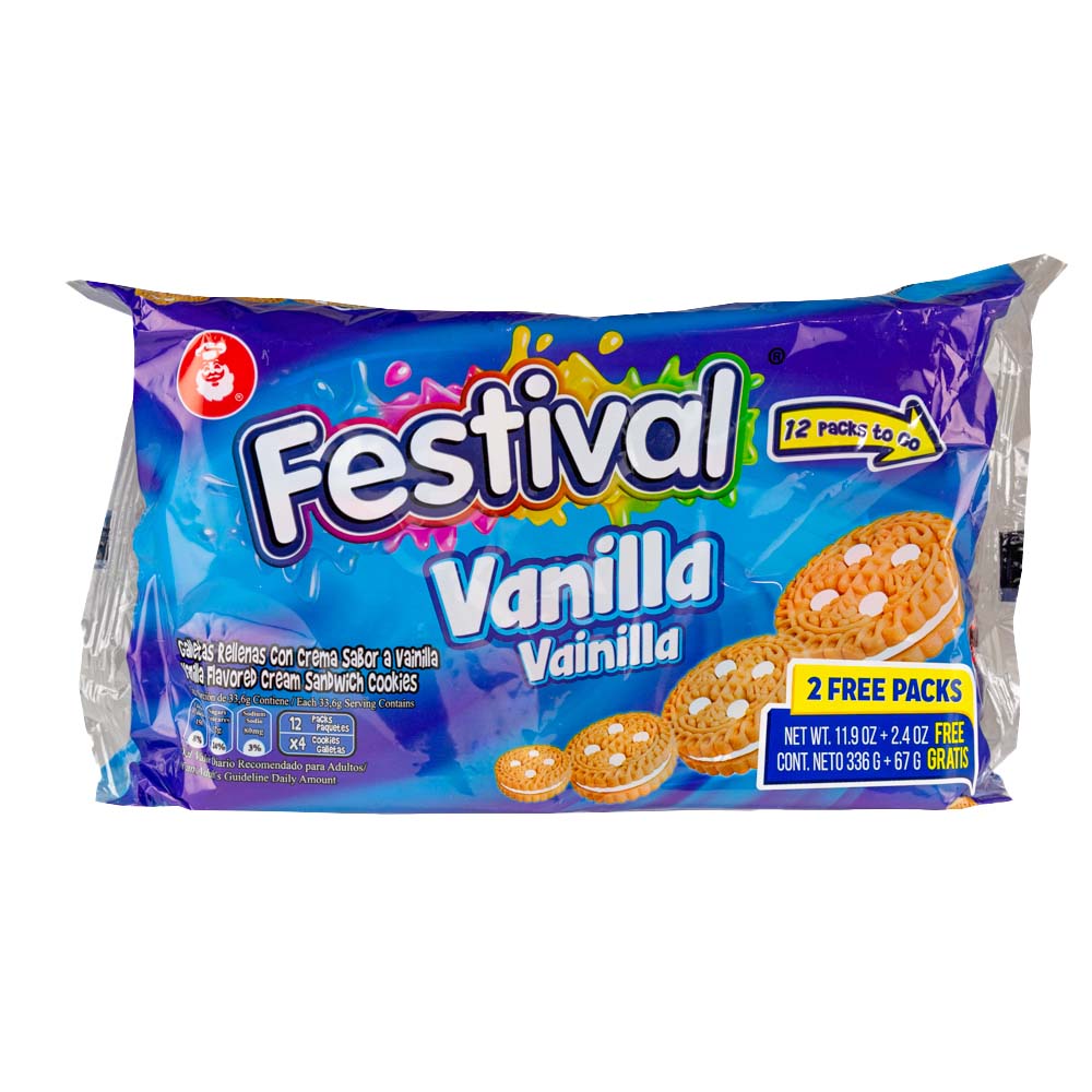 Festy Vanilla Cookies 403gr – Latin Deli