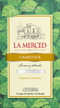 La Merced Campo Sur -Yerba Mate_ 500gr – Latin Deli