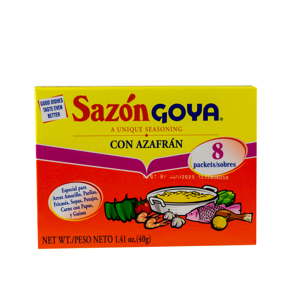 Goya Sazon Cilantro/ Achiote 40gr – Latin Deli